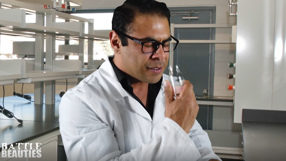 “Draven sciences himself into a giant and destroys the city” from ...