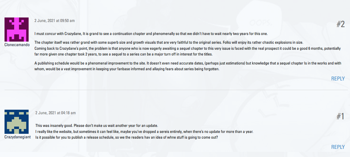 Giantess Club’s “PMD: War,” Issue #4 – There She Grows