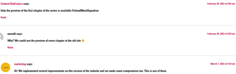 A Look at BotComics from January to July 2022 – There She Grows