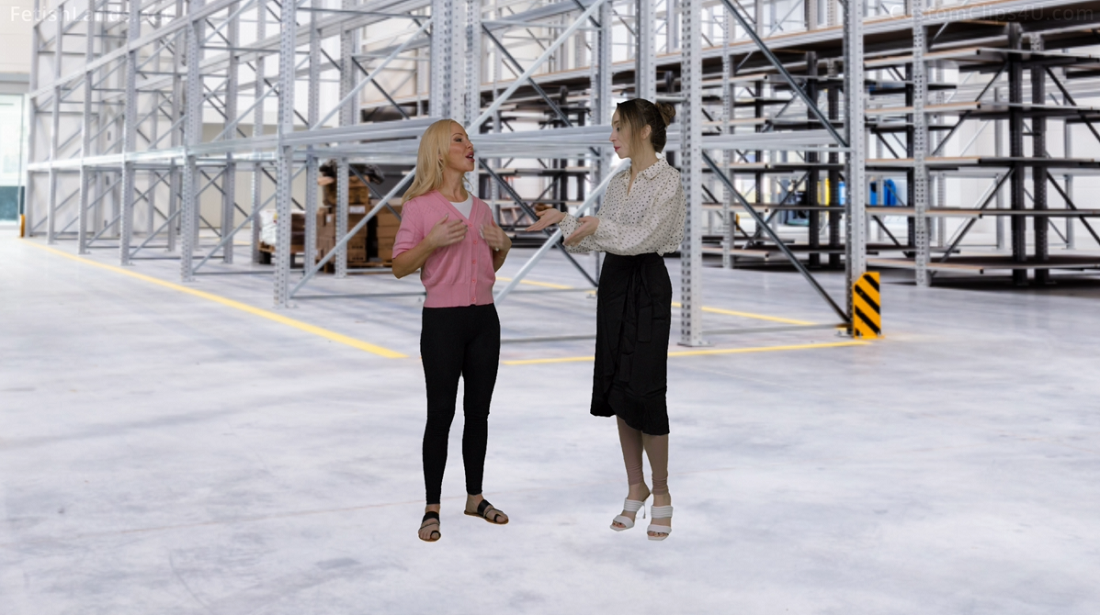 “Waiting To Grow” starring Lydia & Blondzilla – There She Grows